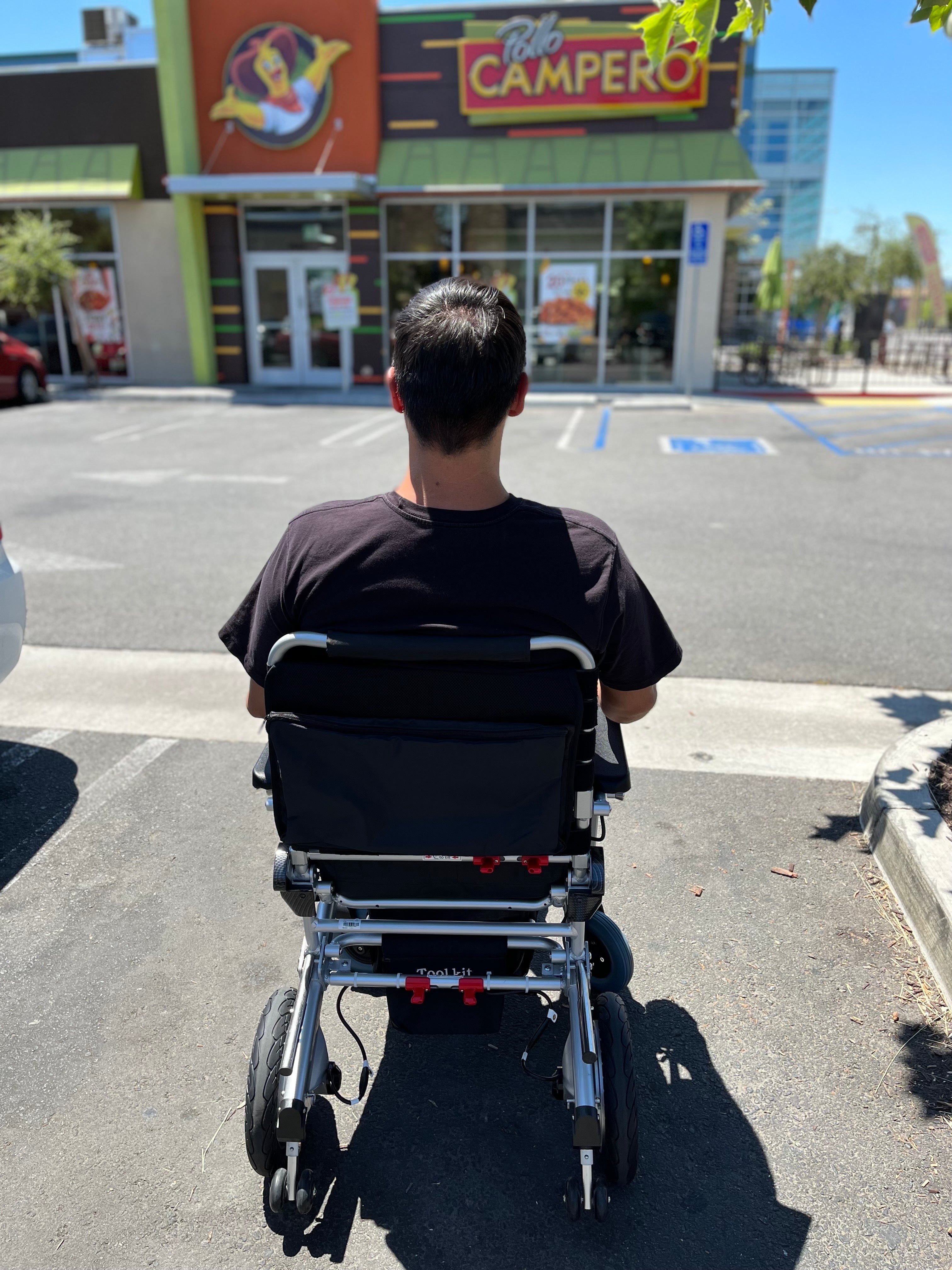 Lightweight Foldable Electric Wheelchair - EZ Lite Cruiser